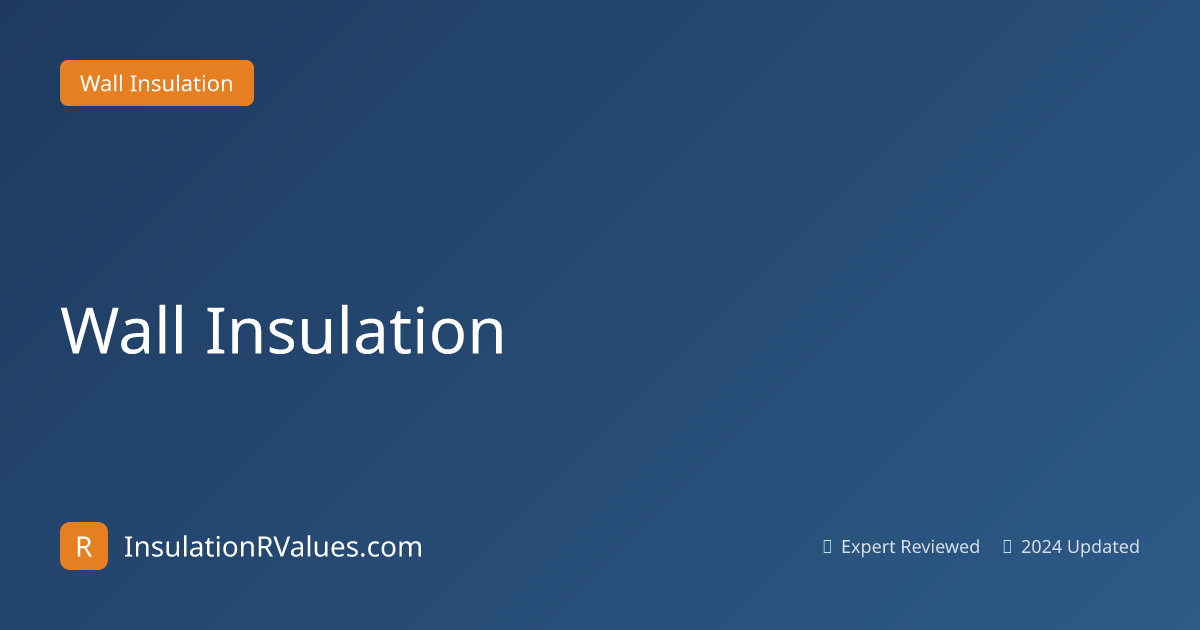 Wall Insulation: Complete Guide to R-Values, Methods & Cost (2026 ...